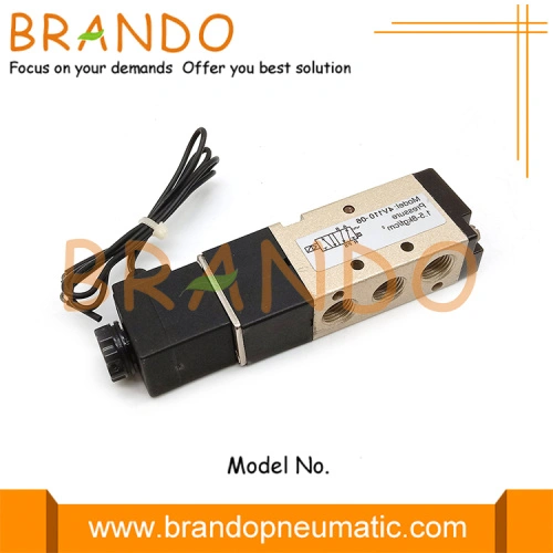 4V110-06 1/8'' Single Solenoid Pneumatic Air Control Valve China Manufacturers Suppliers Factory ...